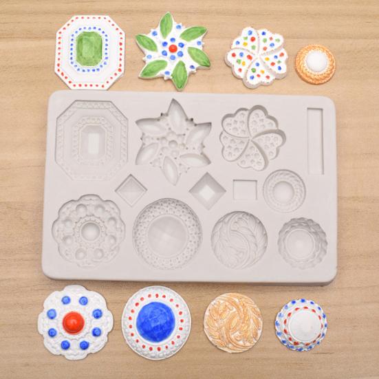 Pretty Fondant Mold Safe to Use Eco-friendly Silicone DIY Chocolate ...