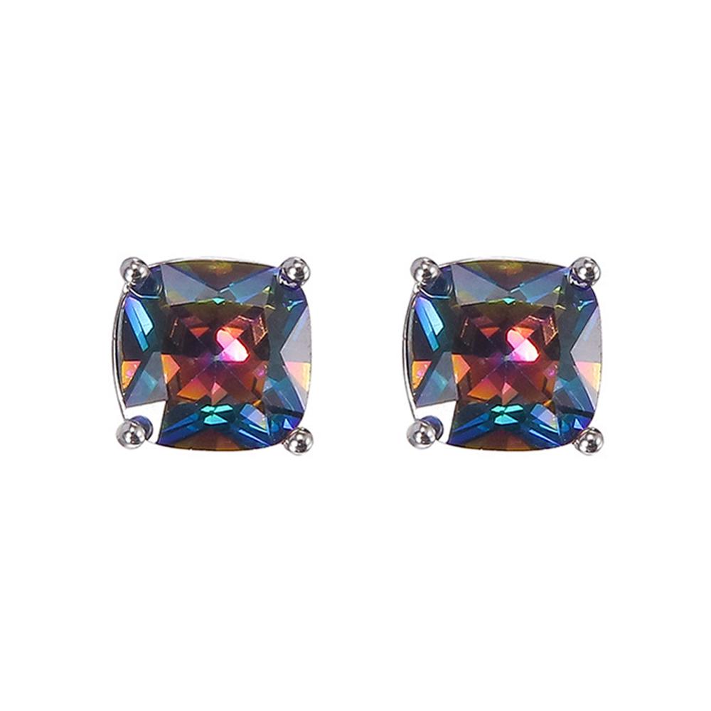 Buy Stylish Fashionable Stud Earrings Simulated Shinning Fake Diamond ...