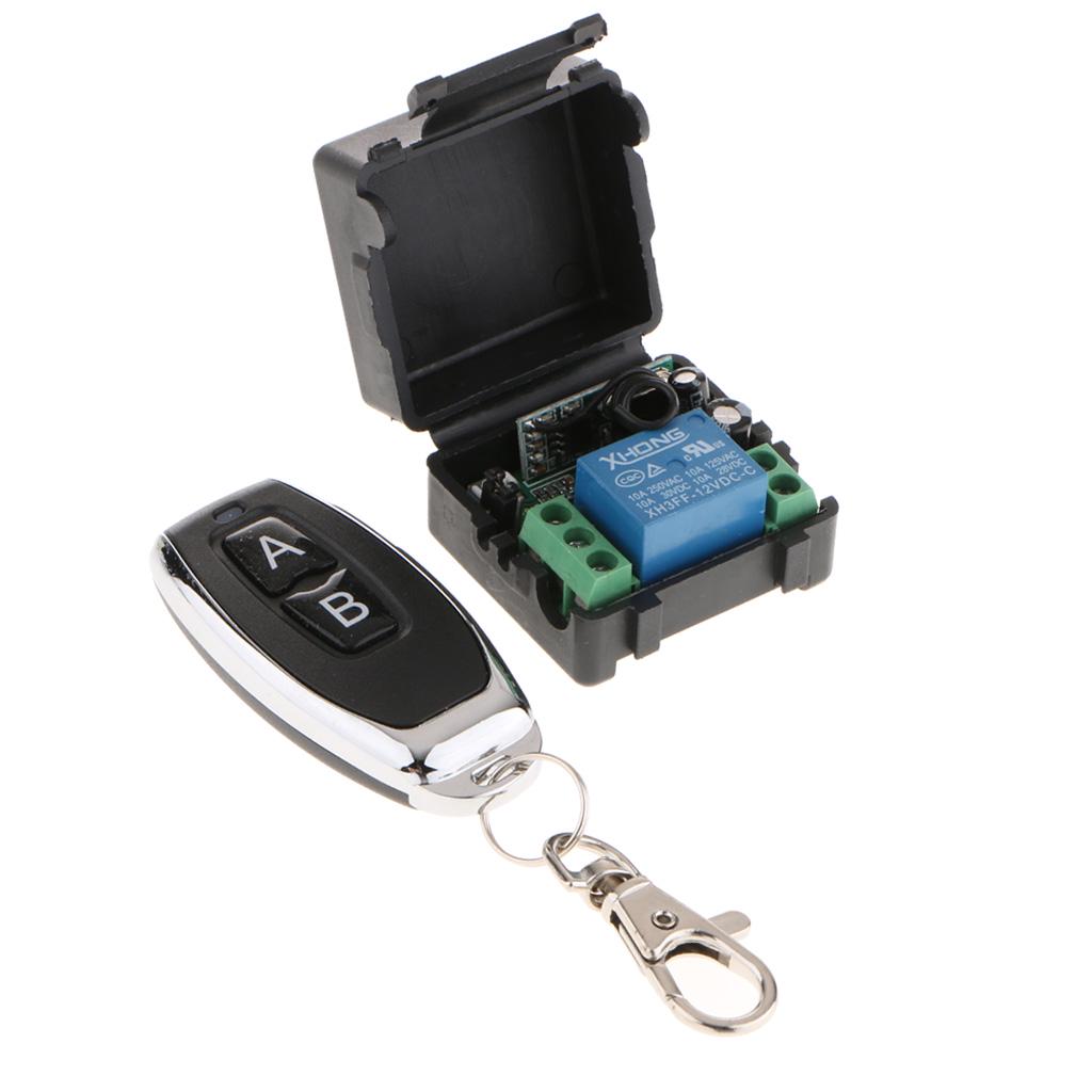 Buy 1CH Wireless RF Remote Control Switch Transmitter + Receiver 01 AB ...