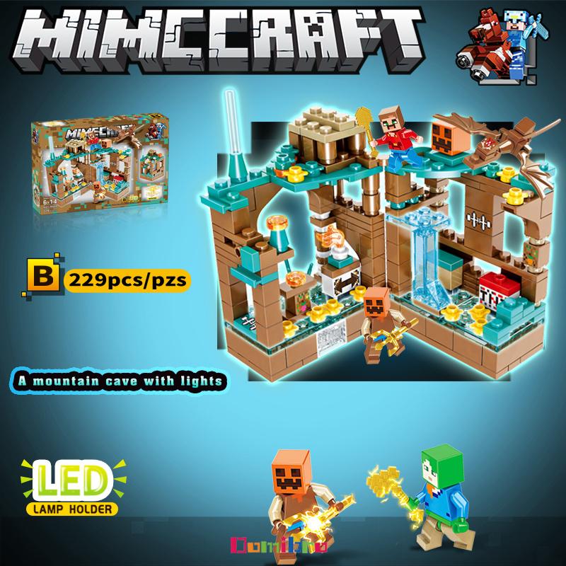 Buy My World Set Building Blocks New Model LED Toys DIY Compatible ...