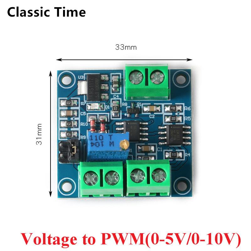 Voltage to PWM Converter Module 0%-100% to 0-5V 0-10V Digital to Analog ...
