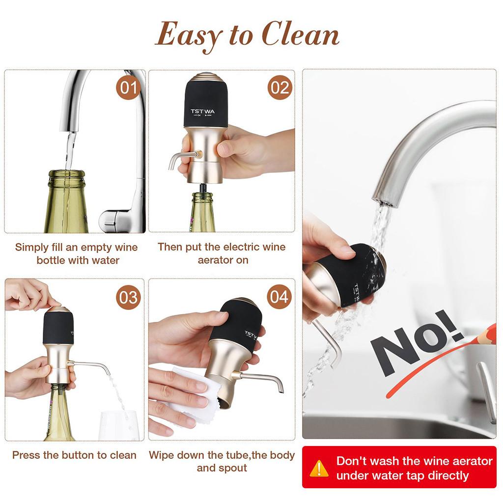 Buy Wine Aerator Wine Gifts One-Touch Portable Luxury Wine Air Pressure ...