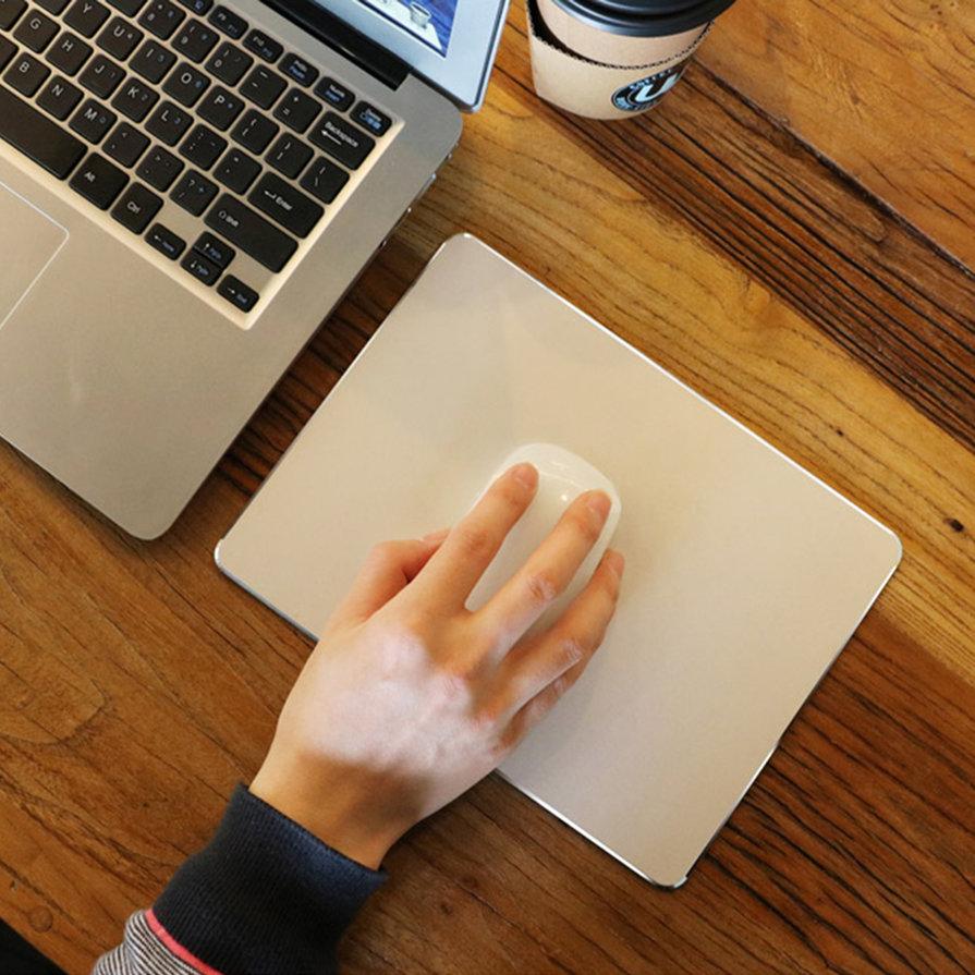 Buy Master E Aluminium Muismat Metal Gaming Mouse Mat Mousepad With ...