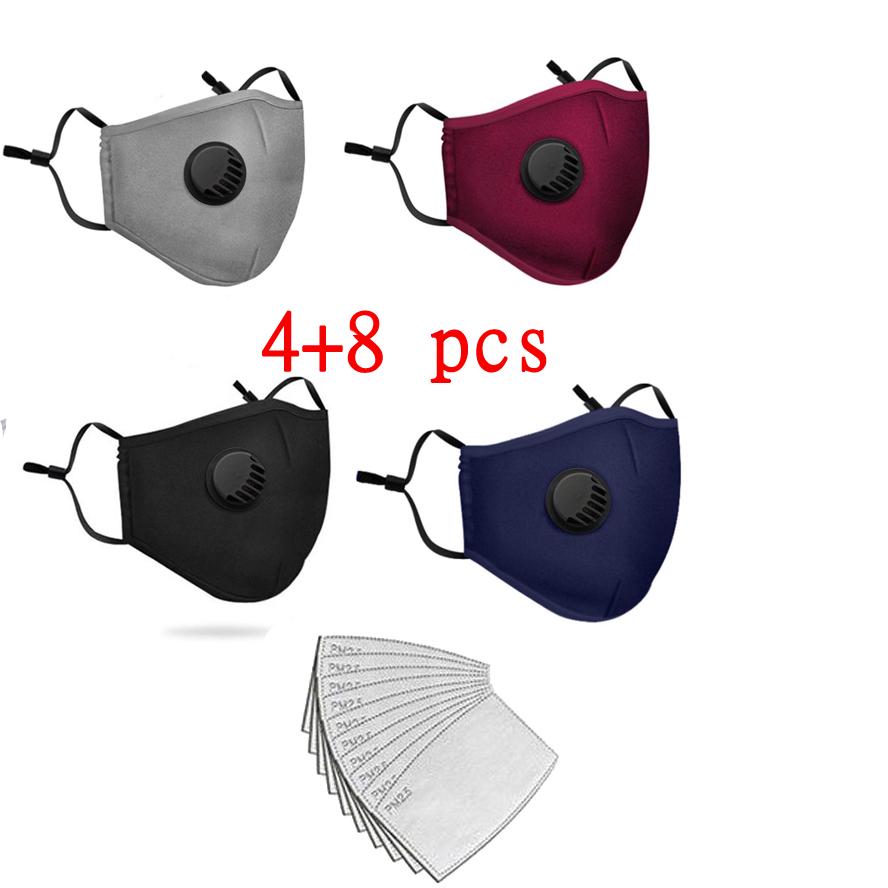 Buy Pm2 5 Anti Dust Reusable Cotton Face Masks Mouth Cover At