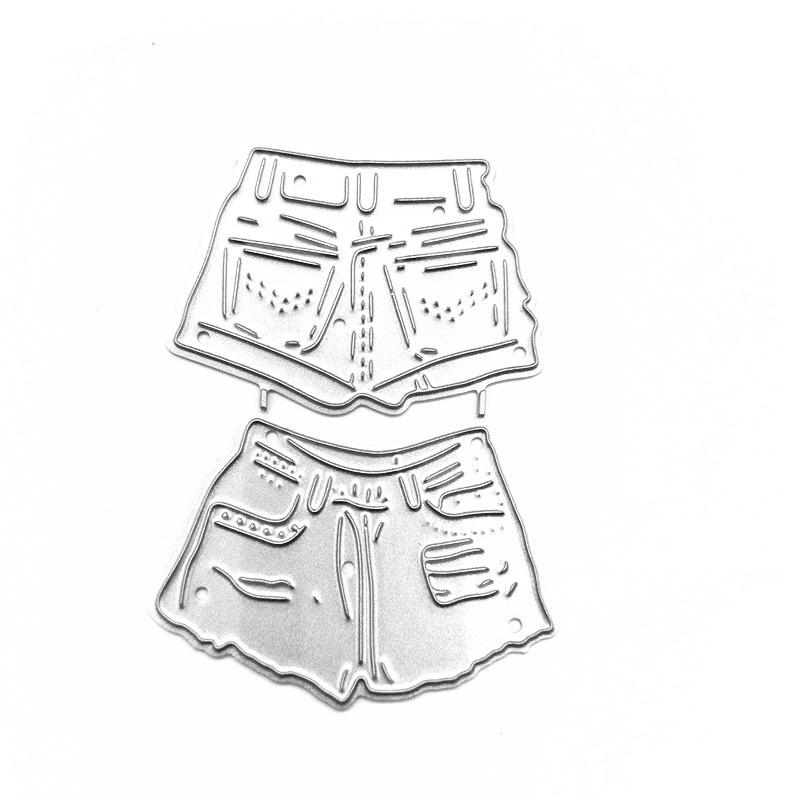 Cheap Short Jeans Denim Hot Pants Design Style Metal Cutting Dies DIY ...