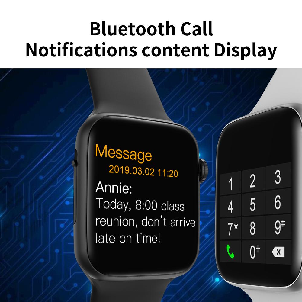 2020 W34 Luxury Smart Watch Men and Women Heart Rate Monitor Sports ...