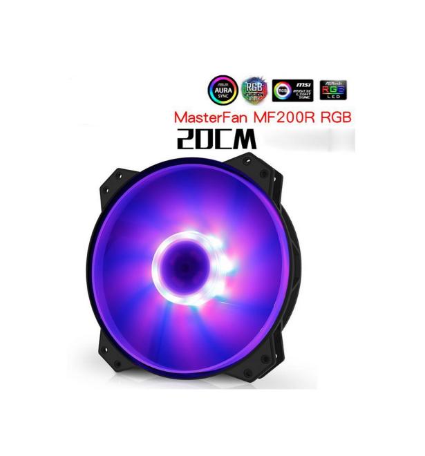 R4-200R-08FC-R1 MF200 Computer Case 20cm RGB Big Fan CPU Cooler ...