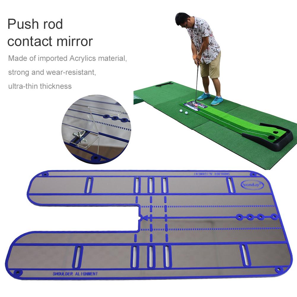 Buy Golf Putting Practice Trainer Putter Mirror Training Aid at ...
