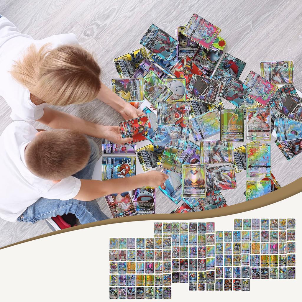 Buy 200Pcs Cartoon Card Set, Coated Paper, Cartoon Playing Cards for ...