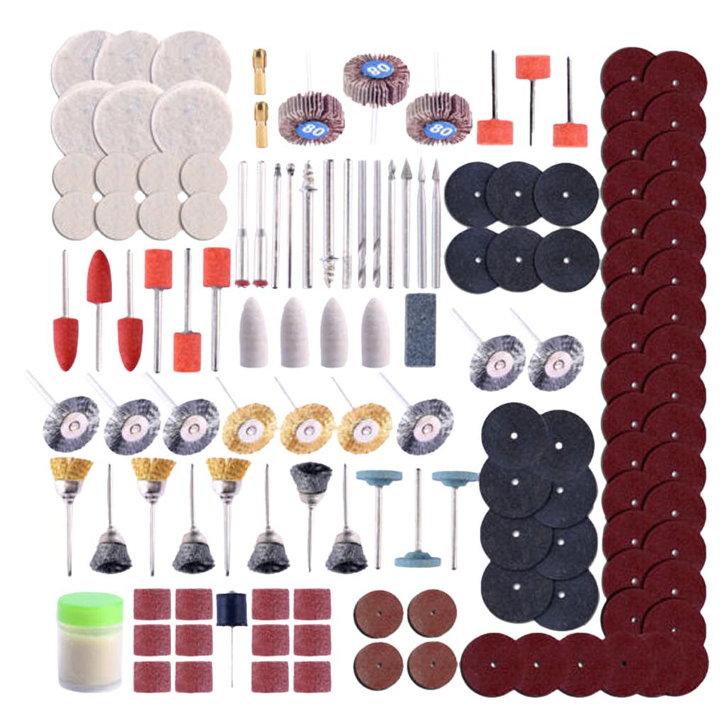 Buy 350PCS/Set Rotary Tool Accessory For Universal Sanding Grinding ...