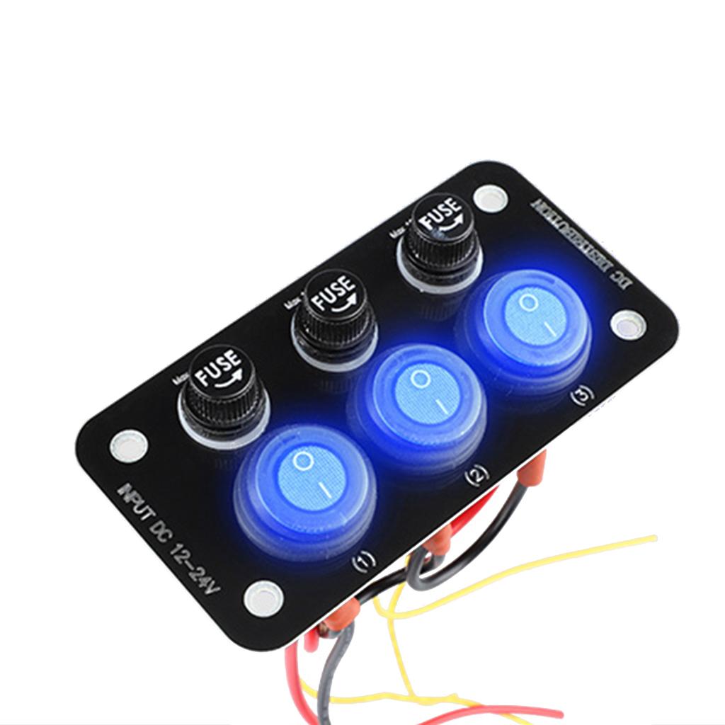 Multifunctional Vehicle Boat External Power Panel 12-24V Overcurrent ...