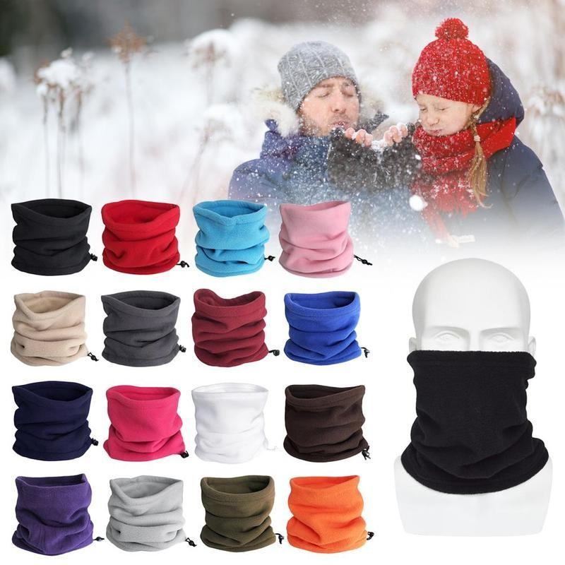 Buy Winter Fleece Neck Warmer Outdoor Ski Hiking Cycling Snowboard Head ...