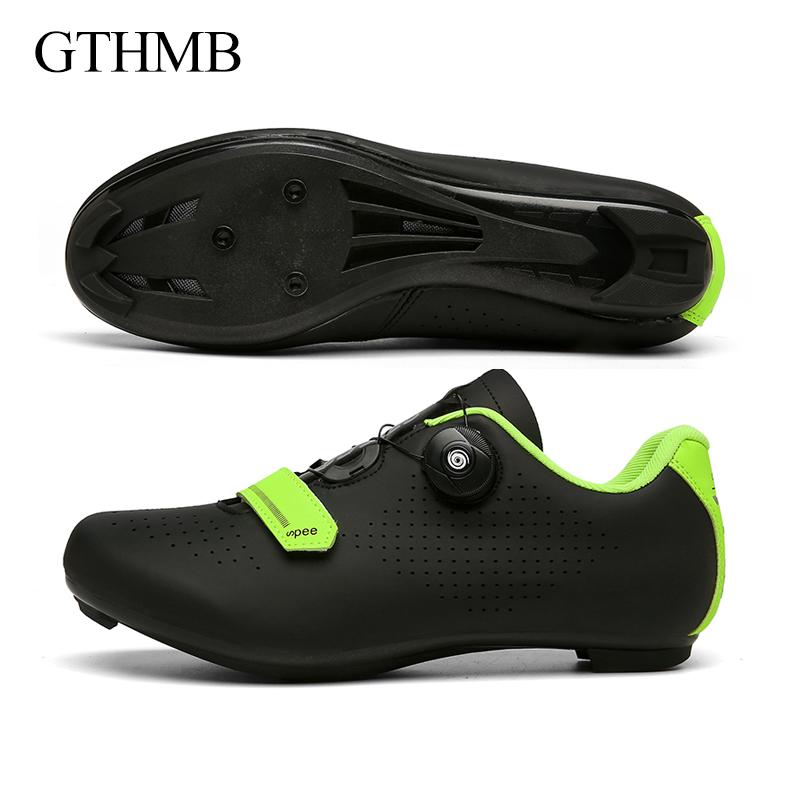 Buy GTHMB MTB Cycling Shoes Men Professional Road Biking Shoes Self ...