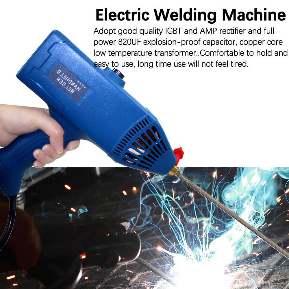 220V ręczna spawarka elektryczna 120A Domowa przenośna mini spawarka ...