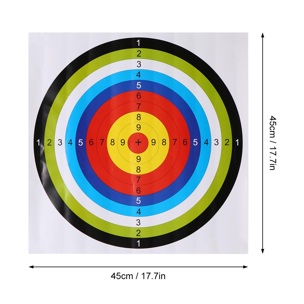 Buy Paper Target Square Archery Arrow Target Paper Practice Paintball ...