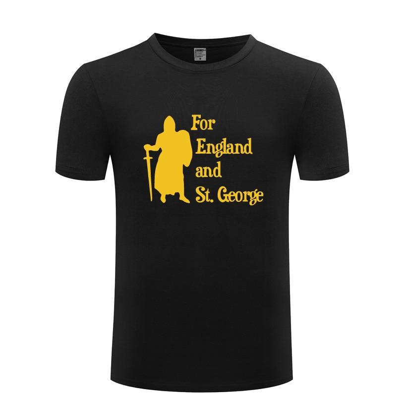 Buy Funny For England and St George St George's Georges Day Cotton T ...