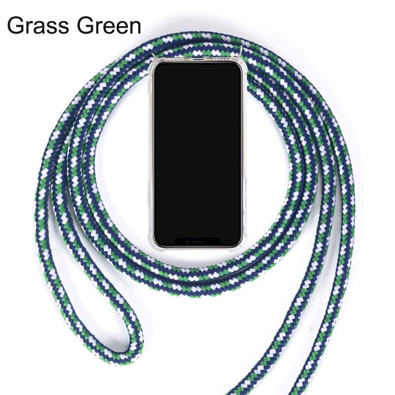 Buy Transparent Soft TPU Cell Phone Case With Lanyard Neck Strap Rope ...