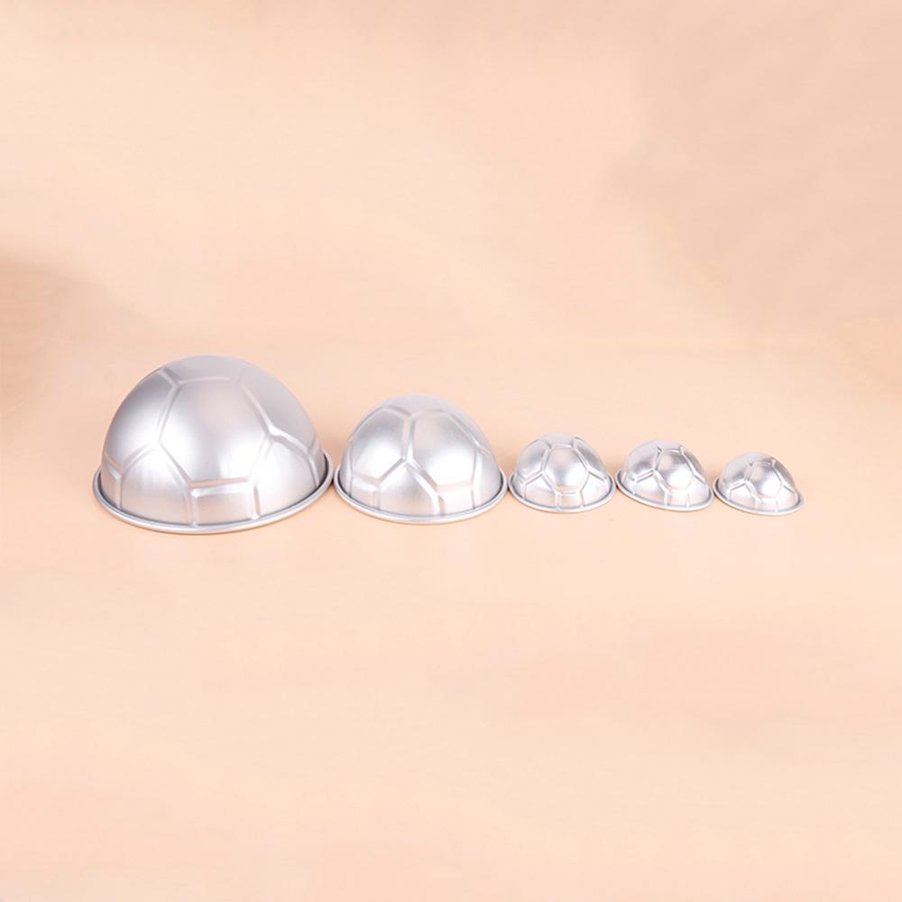 Buy 5 Size 3D Half Round Ball Shaped Football Cake Mold at affordable ...