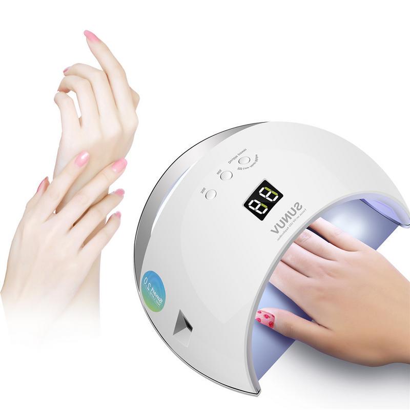Buy Sun6 48W UV Smart Sensor LED Nail Lamp Nail Dryer for Quick-dry Gel ...
