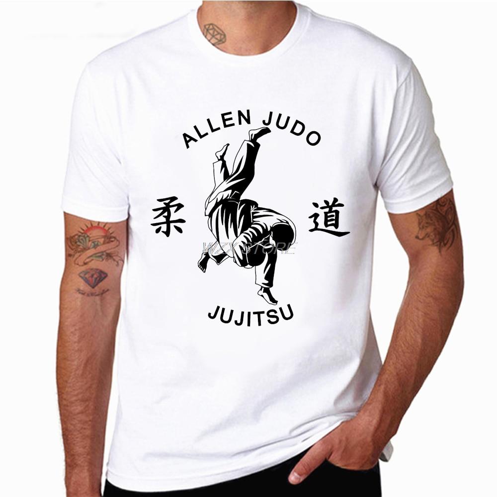 Buy Judo T Shirt Men Summer T Shirt Boy Print Tshirt Brazilian Jiu ...
