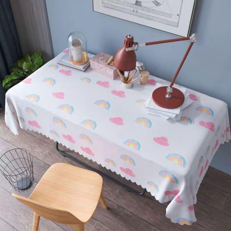 Cheap Desk Tablecloth Ins Student Pvc Dining Table Coffee Table Cloth ...