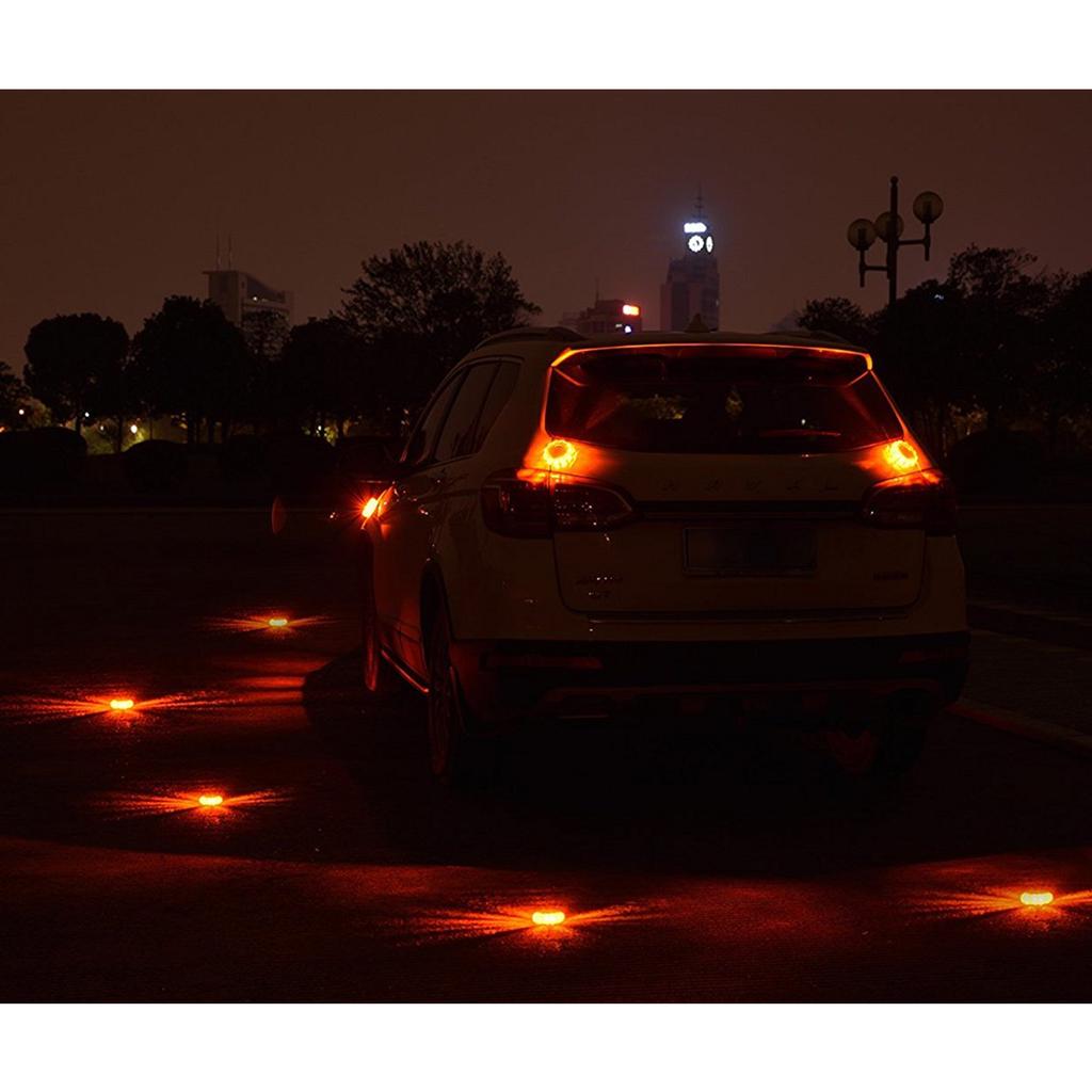 Buy 3Pcs LED Road Roadside Light Emergency Safety Flashing Beacon ...