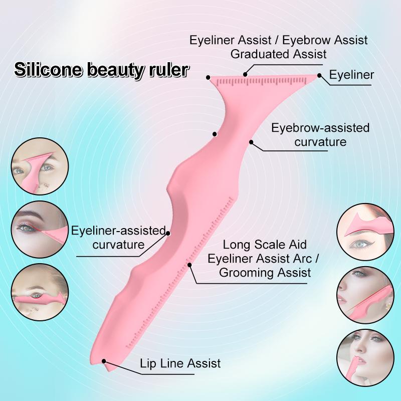 Cheap Silicone Eyeliner Ruler Multi-functional eye makeup assist ...