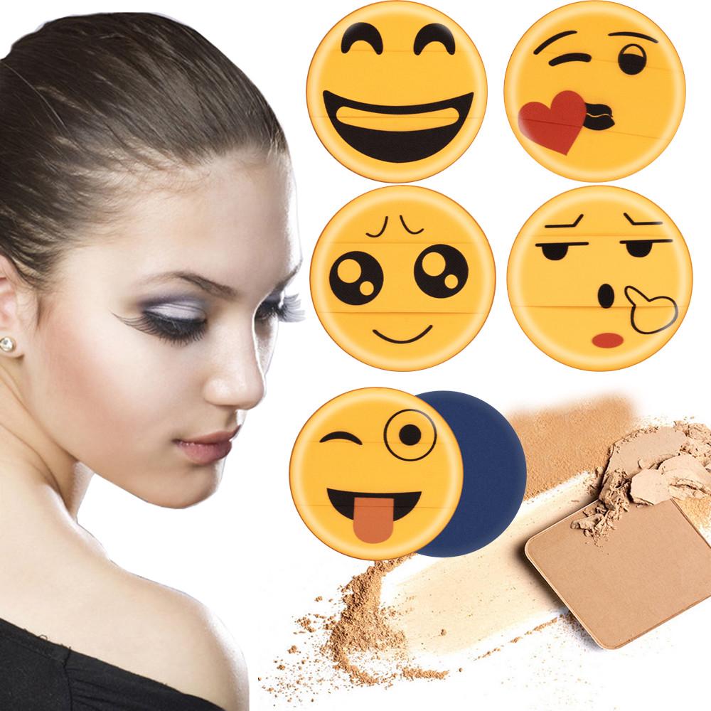 Sevimli Emoji Sünger Temel Makyaj FırçaSı Toz Puf Fırçası uygun fiyatlı ...