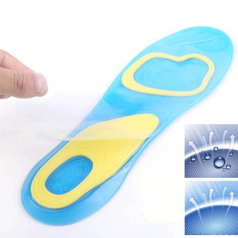 Buy Unisex Silicone Arch Support Flat Foot Orthopedic Insoles Sports ...