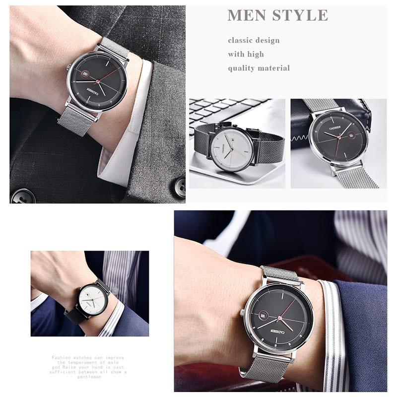 Buy Unisex Simple Style Watch Calendar Display Wristwatch Sport Fashion ...