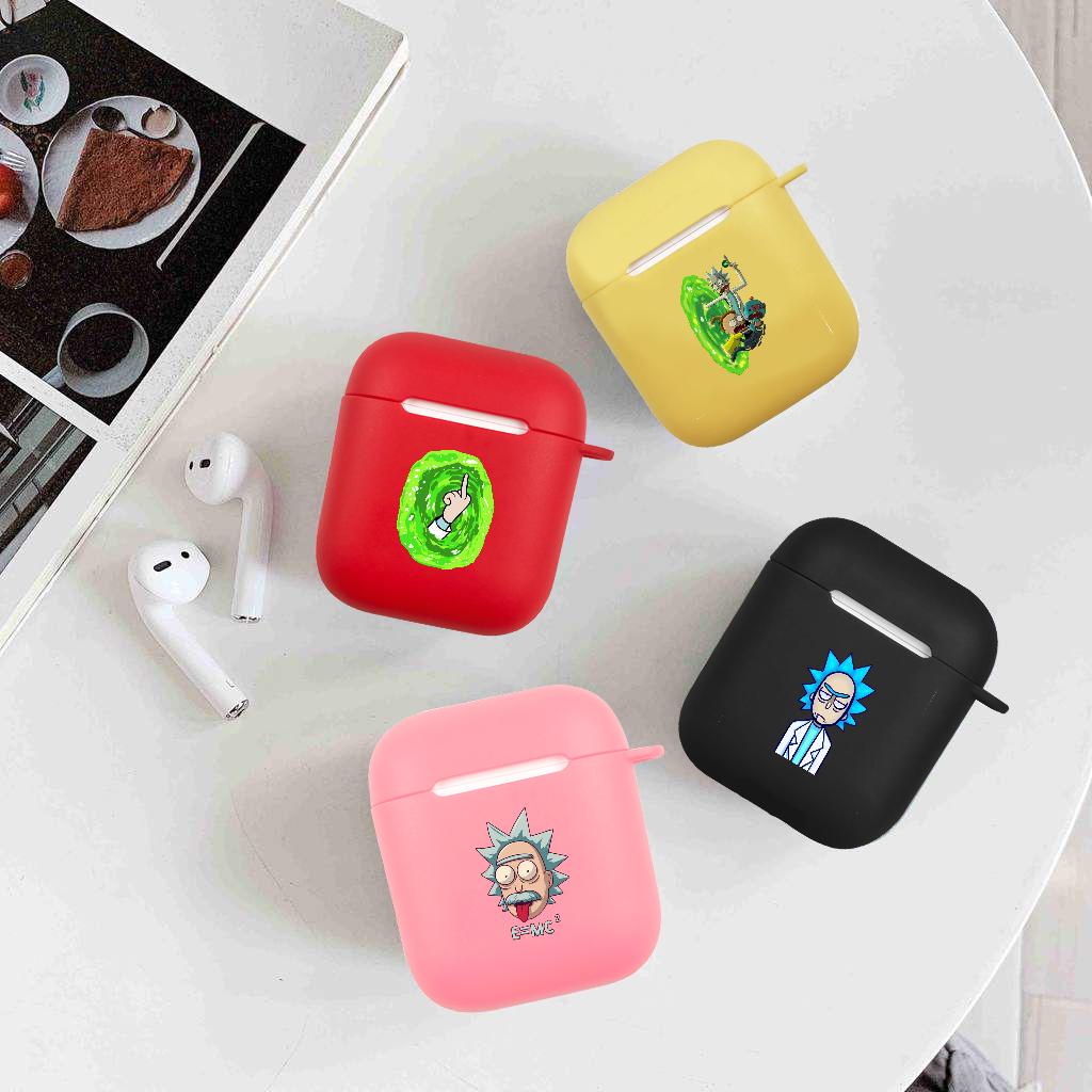 Buy Rick and Morty 6 Color TPU Cover Case Wireless Headset Case 1 For ...