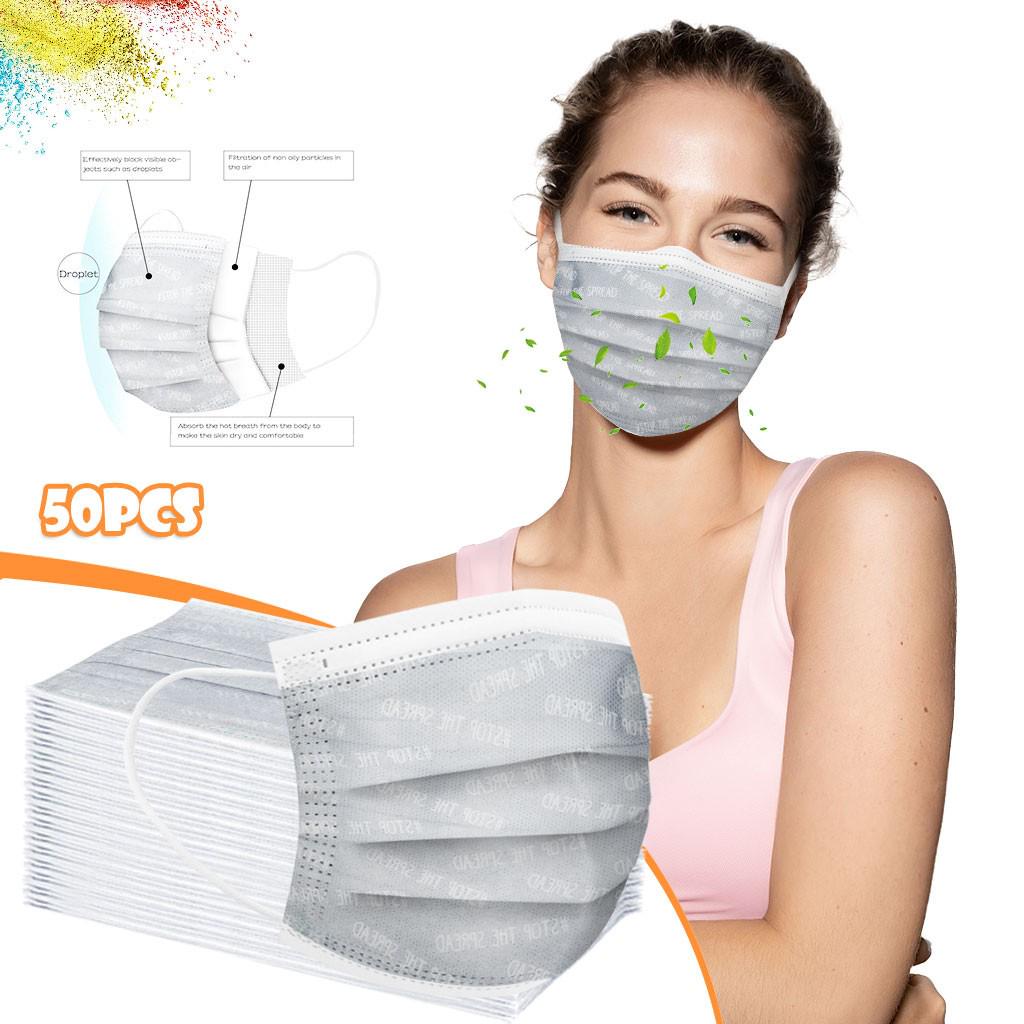 Buy 50PCS Adult Disposable Non-woven Spunlace Anti-dust And Breathable ...