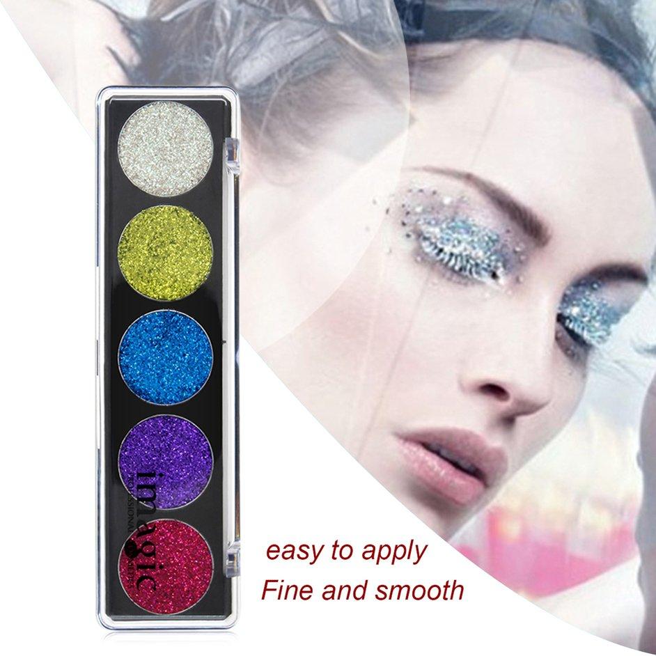 Buy BeautyStyle IMAGIC Women Beauty Dazzling 5 Colors Paillette Glitter ...