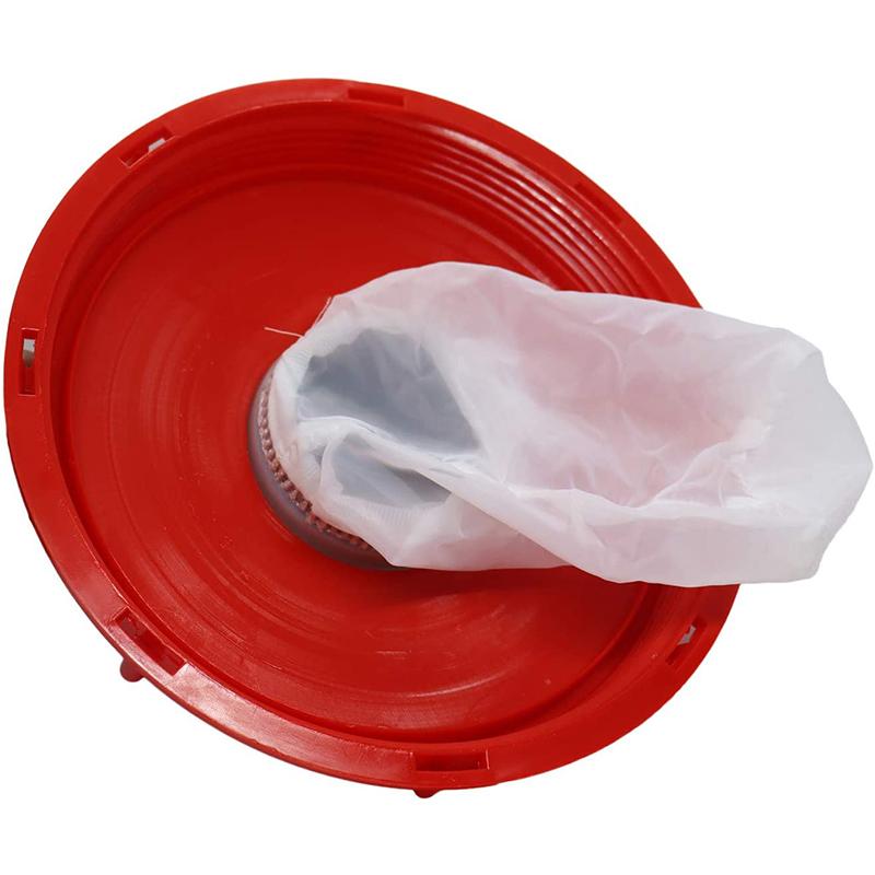 Buy 2Pcs IBC Filter Plastic Cover Barrel Cover Carry Bag Fuel Cap ...