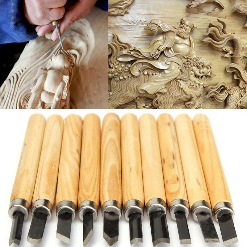 Buy Wood Carving Hand Chisel Woodworking Tool Set Woodworkers Gouges at ...