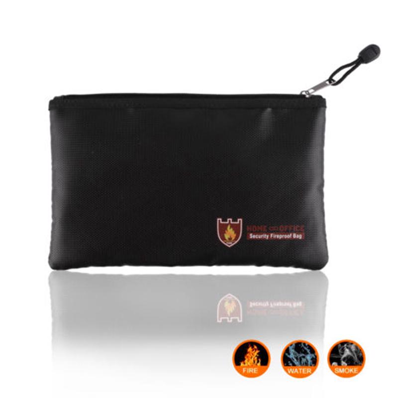 Buy Fireproof Fire Resistant Document Bag Envelope Pouch For Passport ...