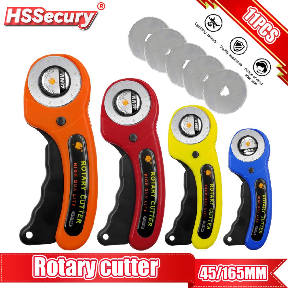 Buy 1 Set LeatherCraft 45mm Rotary Cutter Leather Cutting Tool ...