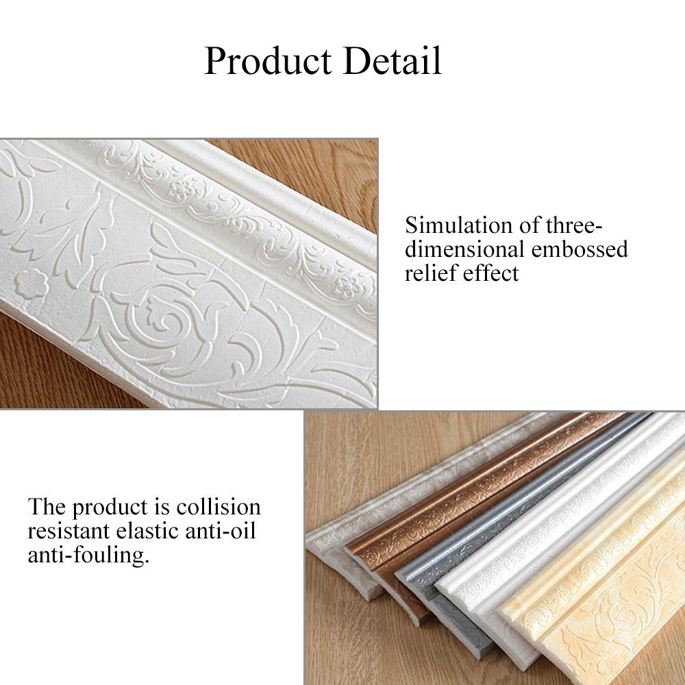 Buy Self-adhesive Strip Wall Decoration Foam Frame Strip with Adhesive ...