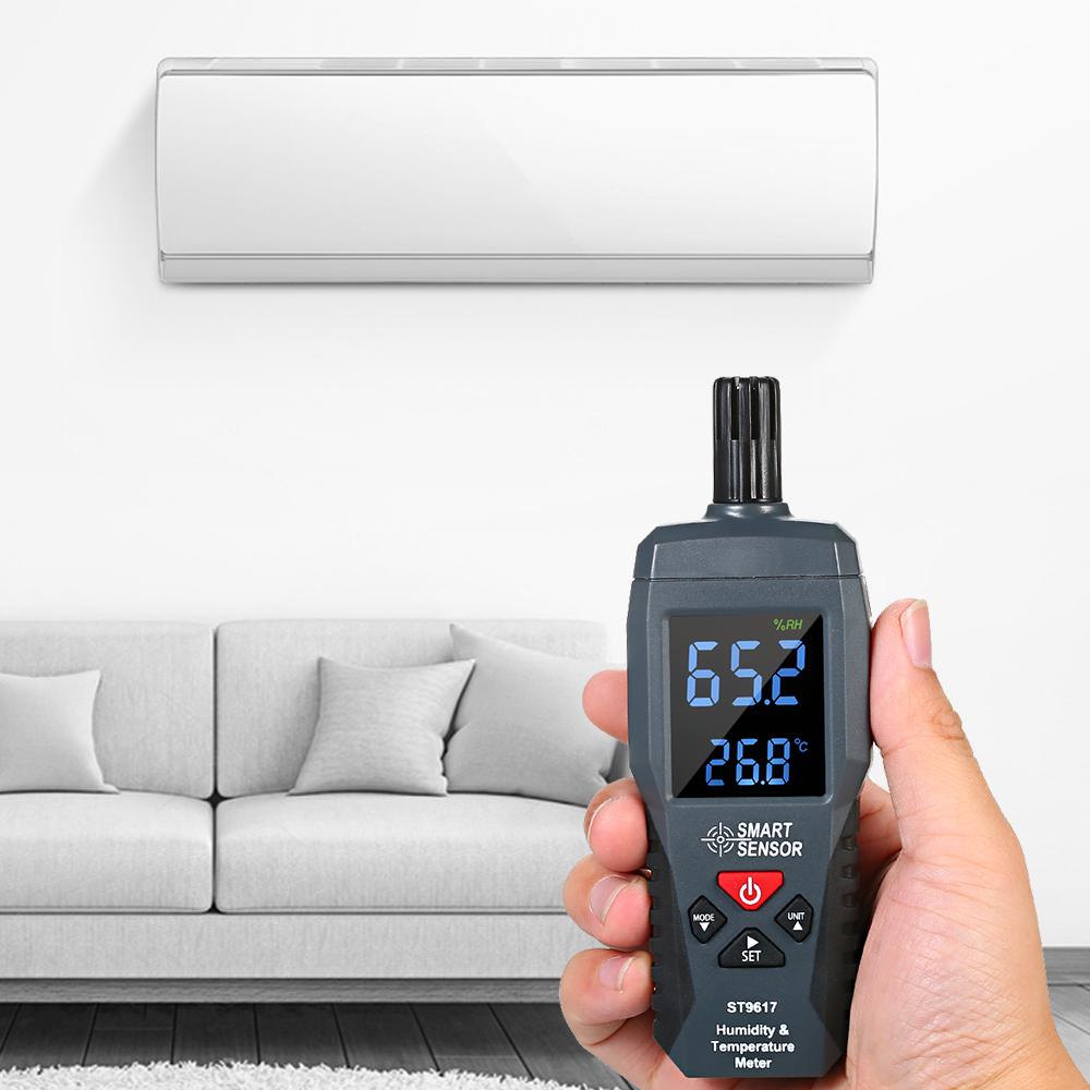 Cheap SMART SENSOR Humidity & Temperature Meter High Accuracy Digital ...