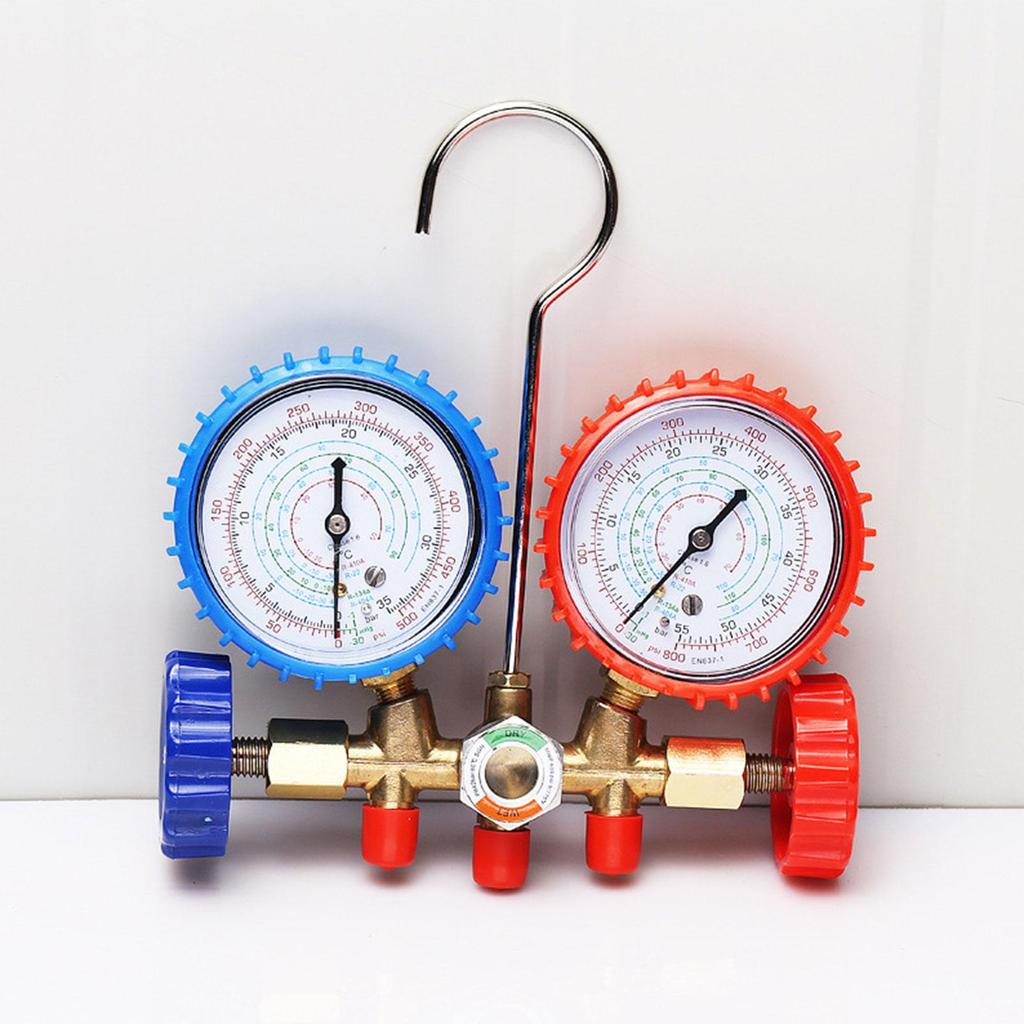 Buy For R410A R32 R404A R134A Refrigerant Manifold Gauge Air Tools With Conditioning Set Air ...