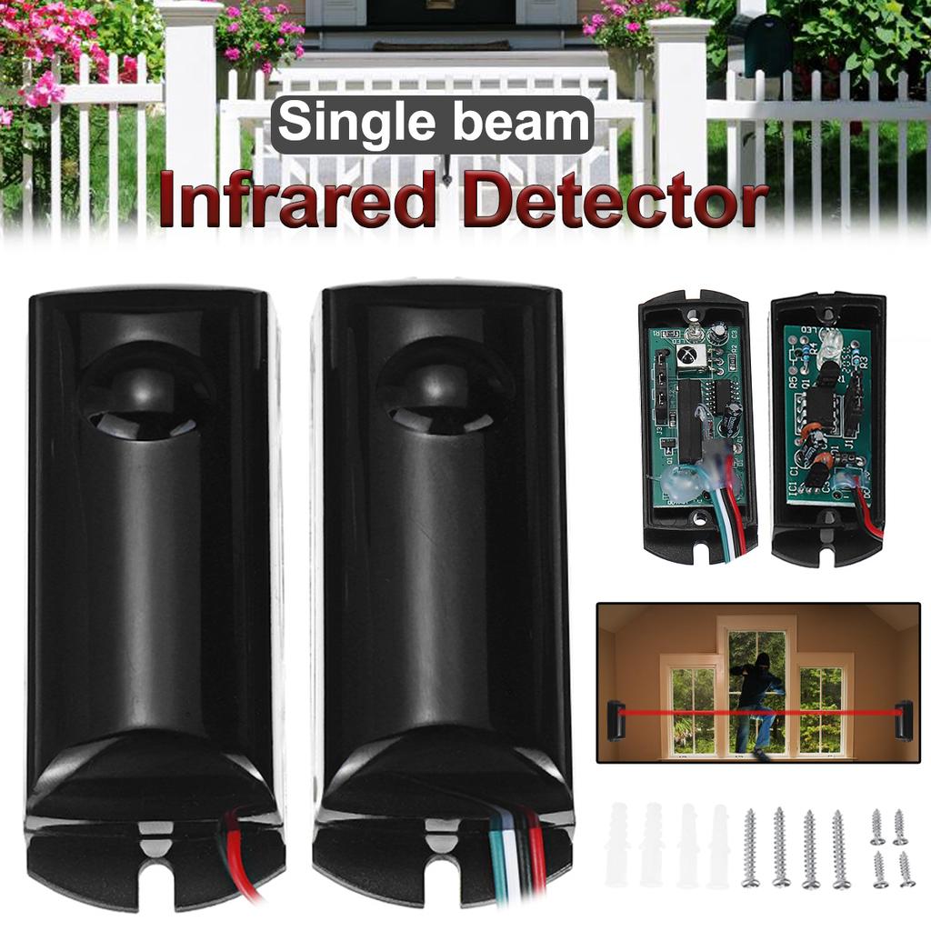 Buy Home Security Waterproof Infrared Sensor Single Beam Automatic ...