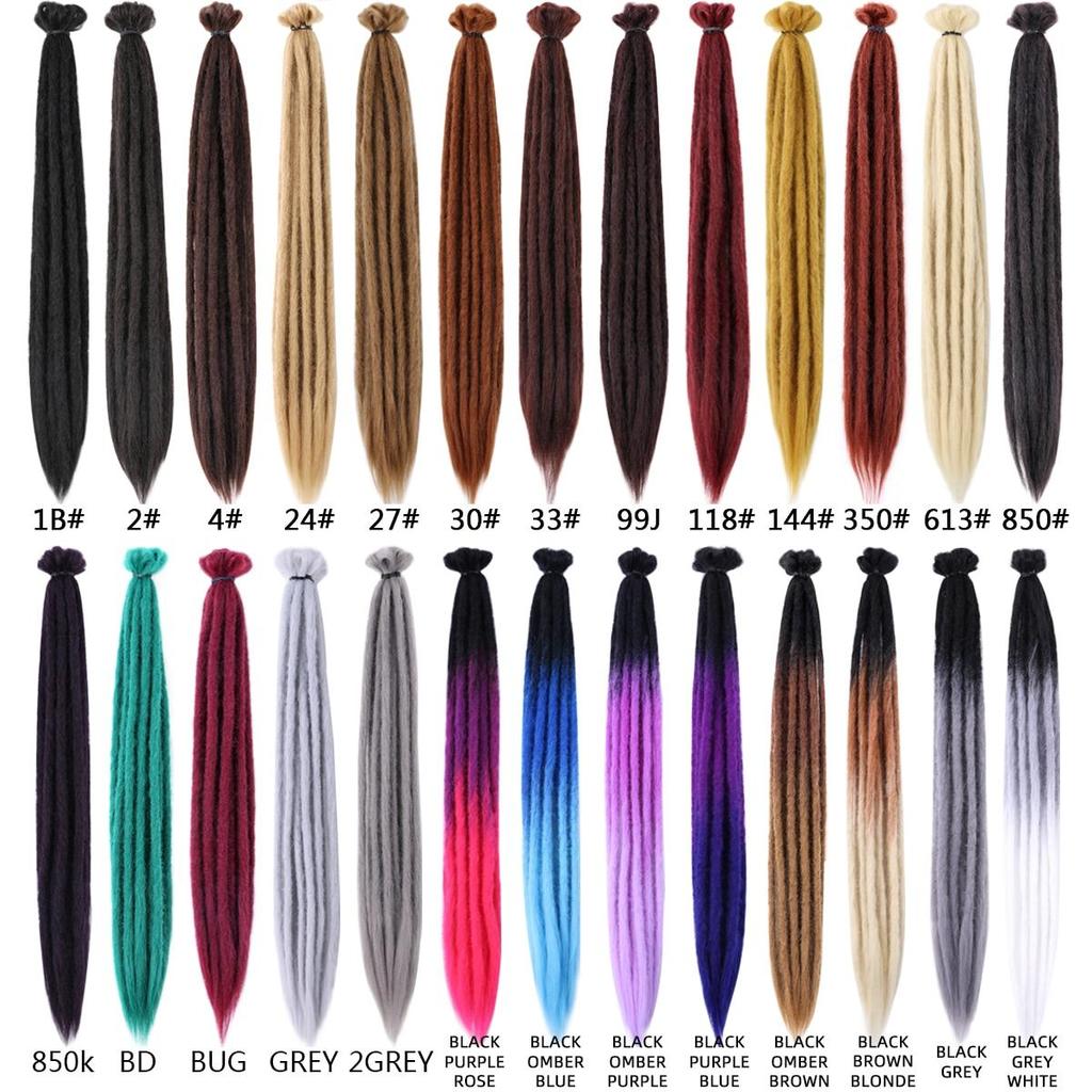 💰Kaufe 20Inch 100% Handmade Dreadlocks Reggae Hair Hip-Hop Style Soft ...