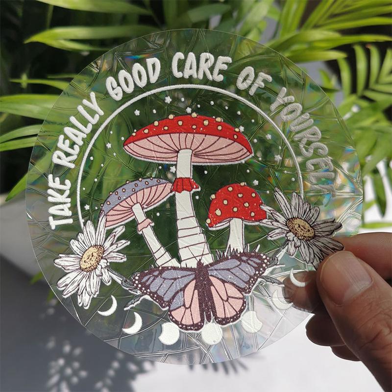 Buy Sun Catcher Wall Stickers Rainbow Window Mirror Sticker Diy Window ...