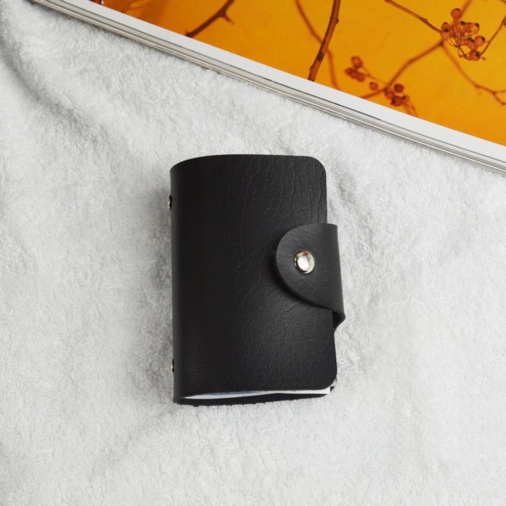 Buy Multi Card Holder Pu Leather 10 Card Slots Credit Card Certificate ...