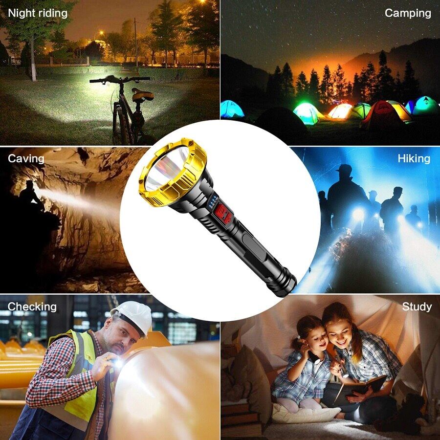 Cheap 80000 Lumens FLashlights High Lumens Super Bright LED Linterna ...