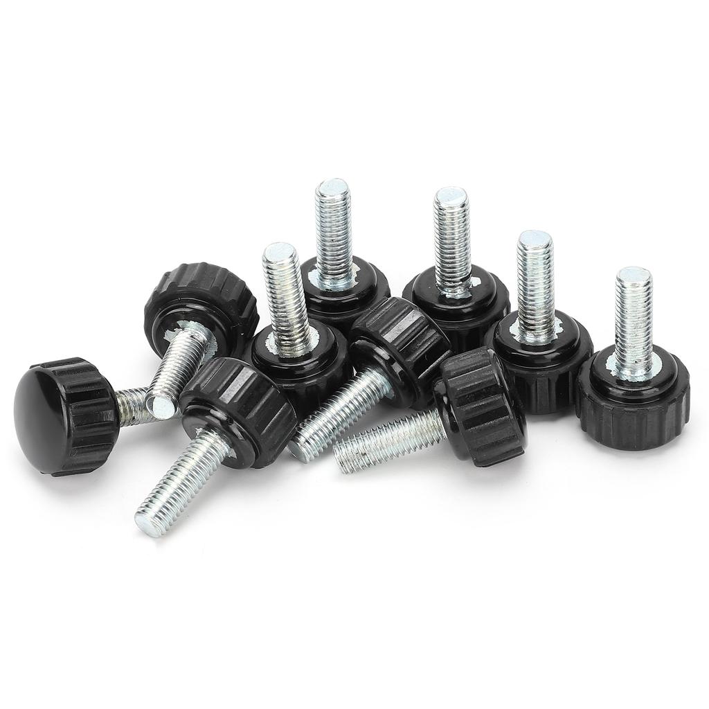 Buy 10Pcs Clamping Knob Jig Bolt Lathe Hand Grip Twist Nut Straight ...