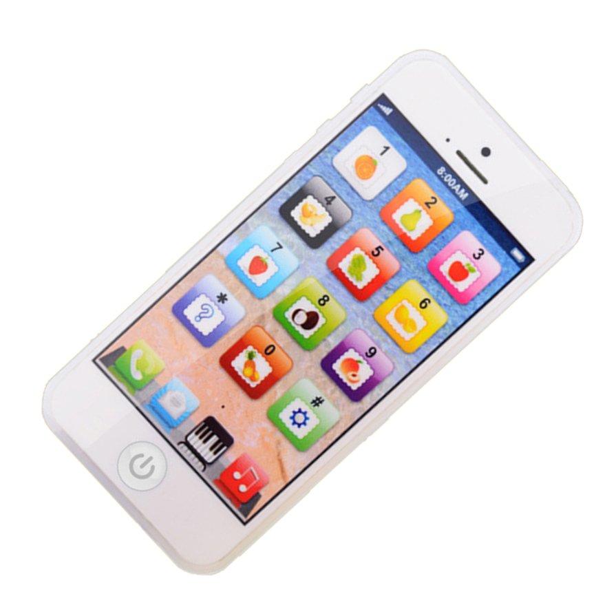 LCPOO Kids Learning Mobile Phone Toy with Music Baby Early Educational ...