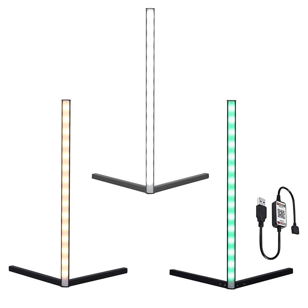 Buy LED Floor Lamp USB RGB Living Room Indoor Standing Light Home ...