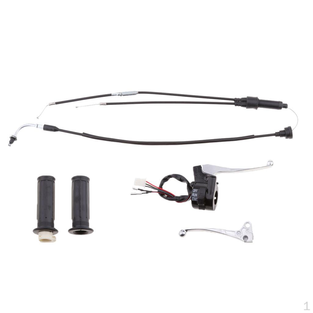 Cheap Brake Lever Grip Throttle Cable Fit For Yamaha PW50 PY50 50cc | Joom