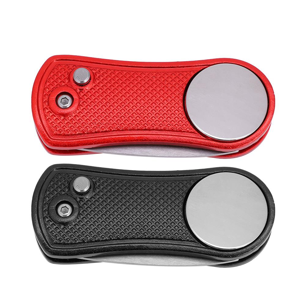 Buy Metal Foldable Divot Repair Fork Ball Marker Pitch Tool !] at ...